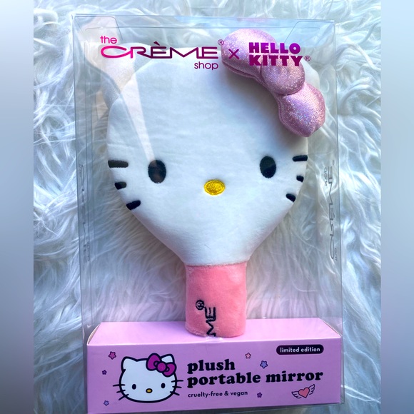 Hello Kitty | Bath & Body | Brand New Hello Kitty Plush Portable Mirror ...